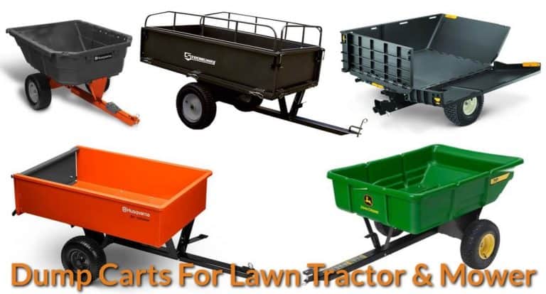 Best Dump Carts for Lawn Tractor & Mower 2020 - MechanicWiz.Com